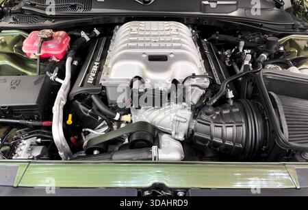 Yerevan, Armenia, November 12, 2025: Dodge Challenger SRT Supercharged ...
