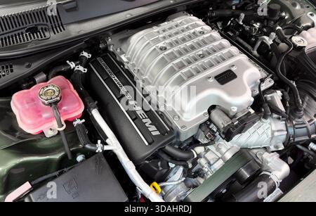 Yerevan, Armenia, November 12, 2025: Dodge Challenger SRT Supercharged ...