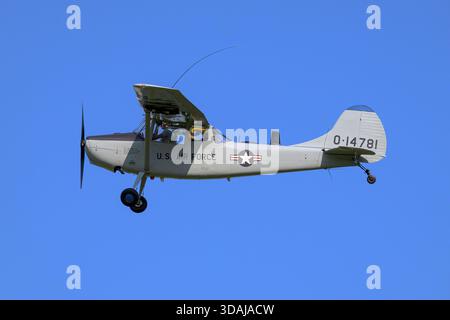 Cessna O1 Bird Dog spotter and observation aircraft of the USAF ...