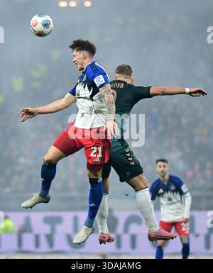 from left: Nicolai Remberg (HSV Hamburg), Philipp Treu Freiburg ...