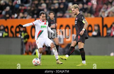 from left: Alexis Claude-Maurice, Alphonso Davies (Bayern), Cedric ...
