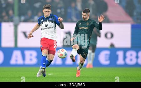 from left: Nicolai Remberg (HSV Hamburg), Kevin Diks Hamburg, January ...