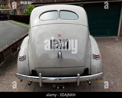 1940 Ford Deluxe v8 coupe in two tone cream and brown livery. American ...