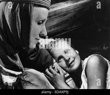 Swedish actress Birgitta Pettersson in the movie The Virgin Spring ...
