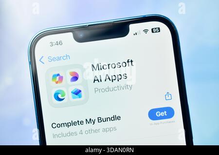 New Delhi, India 11 jaunary 2026:- Microsoft Authenticator App on phone ...
