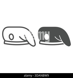 Military paratrooper icon, outline style Stock Vector Image & Art - Alamy