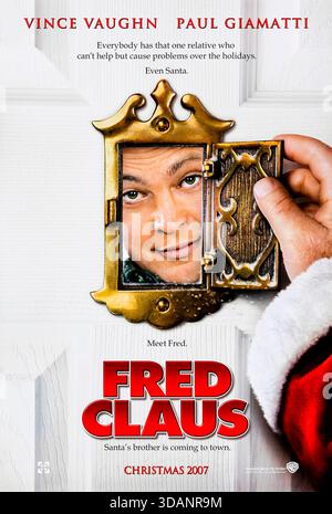 PAUL GIAMATTI, VINCE VAUGHN, FRED CLAUS, 2007 Stock Photo - Alamy