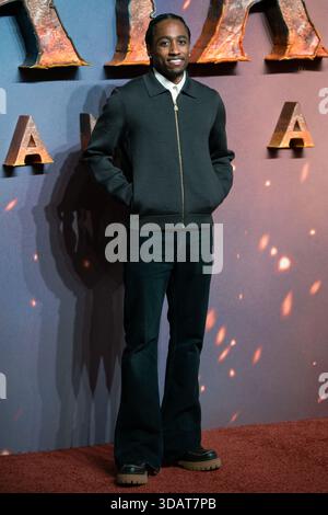 London, UK. 11th Dec, 2025. Stephen Lang, Oona Chaplin and Sigourney ...