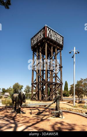 The historic Merredin Railway Water Tower, Merredin western Australia ...