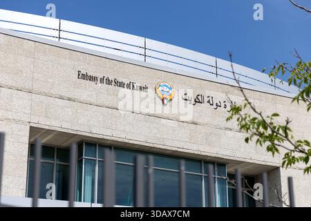 Ottawa, Canada - June 13, 2025: Embassy of the State of Kuwait Stock ...