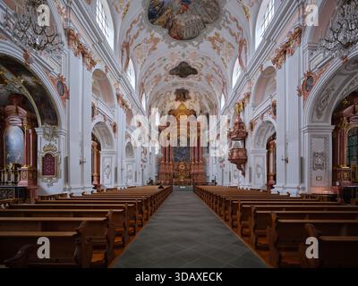 Jesuit Church, Jesuitenkirche in Lucerne, Luzern Switzerland Stock ...