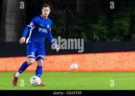EINDHOVEN, NETHERLANDS - DECEMBER 12: James Lawrence of Almere City FC ...