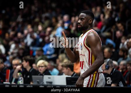 Eddy Edigin Jr. (Fitness First Würzburg Baskets, 27) from the free ...