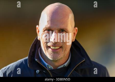 Norwich City Manager, Philippe Clement, arrives before the Sky Bet ...