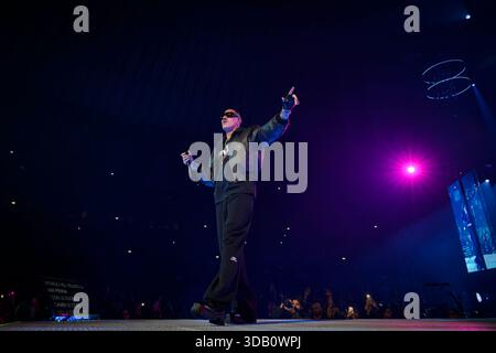 Marracash performs the “Marra Palazzi25 Tour” in Rome, Italy, on ...