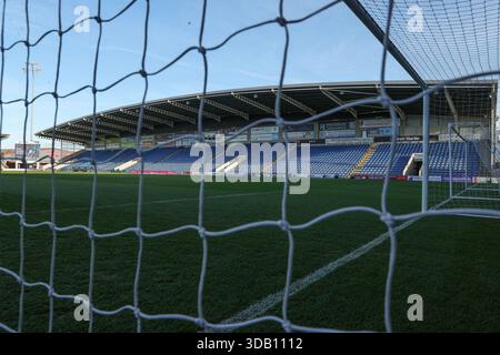 A general view of SMH Group Stadium ahead of the Sky Bet League 2 match ...