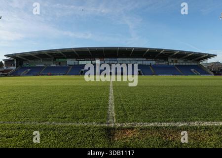 A general view of SMH Group Stadium ahead of the Sky Bet League 2 match ...