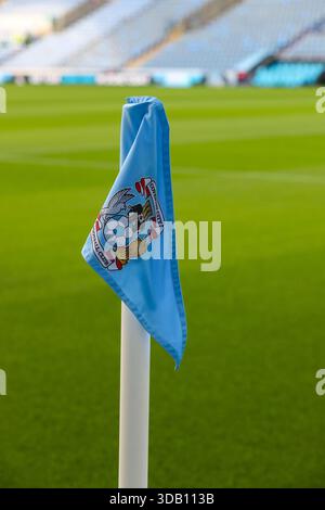 General View inside the Stadium of a Coventry City Corner Flag during ...