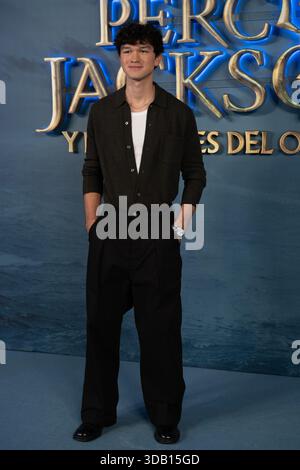 the "Percy Jackson And The Olympians" photocall at Teatro Calderon on ...