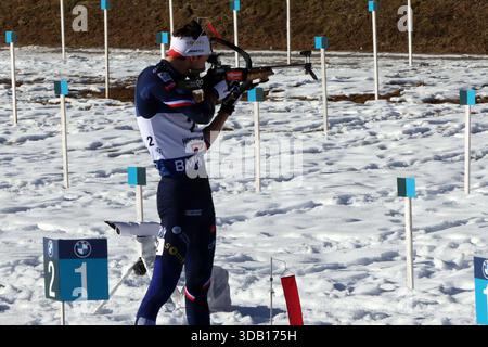 PERROT Eric (FRA, 5), Shooting range, GER, Ruhpolding, BMW IBU World ...