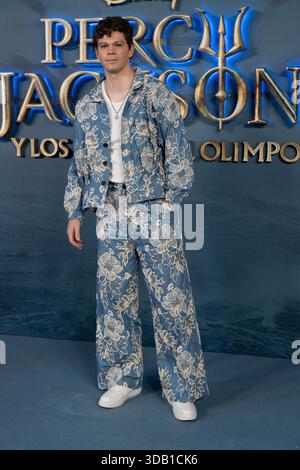 the "Percy Jackson And The Olympians" photocall at Teatro Calderon on ...