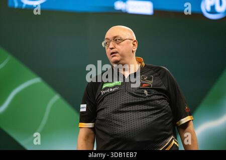 Alexandra Palace, London, UK. 13th Dec, 2025. 2025 PDC Paddy Power ...