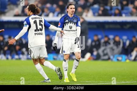 Rayan Philippe (HSV Hamburg) after missed penalty kick Sinsheim ...