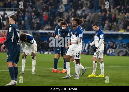 Rayan Philippe (HSV Hamburg) after missed penalty kick Sinsheim ...