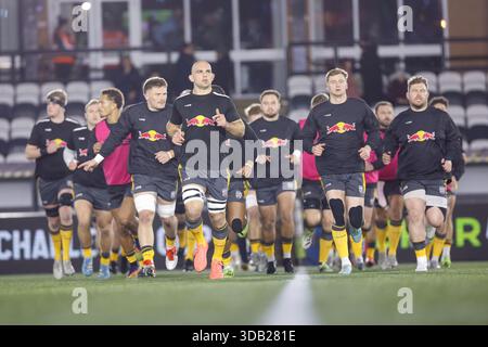 Tom Christie, of Newcastle Red Bulls during the Gallagher Prem Rugby ...