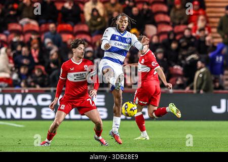 Rumarn Burrell of Queens Park Rangers controls the ball during the Sky ...