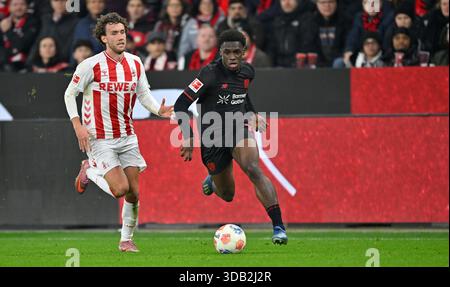 from left: Ernest Poku (Leverkusen), Alexander Prass Sinsheim, January ...