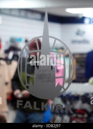 A general view of the Falkirk Stadium ahead of the William Hill ...