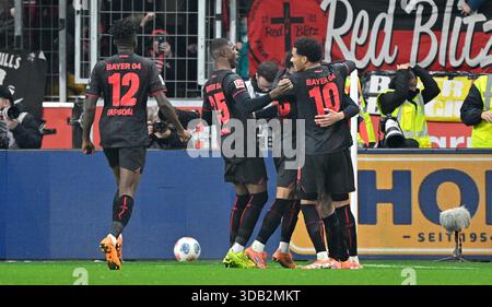 from left Malik Tillmann, Arthur Theate (Frankfurt) Frankfurt, January ...