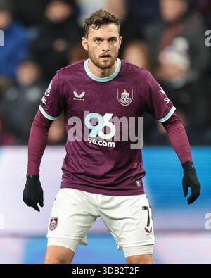 Jacob Bruun Larsen of Burnley during the Emirates FA Cup Third Round ...