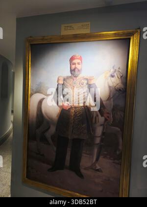 Cairo, Egypt, December 1 2025: Ruler Abbas Helmy I from The Saffron ...