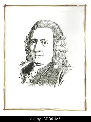Illustration of Carl Linnaeus. Carl Linnaeus (23 May 1707 10 January ...