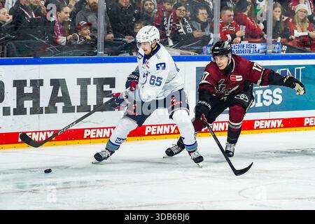 Koeln, Germany. 14th Jan, 2026. Hiroki Ito (FCB, R) mit Aleksandar ...