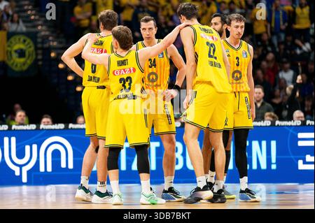 Justin Bean (Alba Berlin, #34) beim Wurf, GER, FC Bayern Basketball vs ...