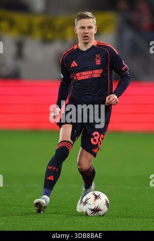 Oleksandr Zinchenko of Nottingham Forest during the Premier League ...