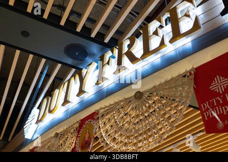 Lapu-Lapu, Philippines - April 27, 2025: A cutout with a QR code for a ...