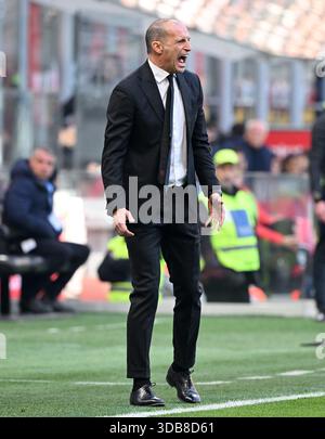 Massimiliano Allegri Head Coach of AC Milan during Cagliari Calcio vs ...