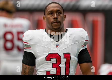 Arizona Cardinals running back Emari Demercado (31) against the Atlanta ...