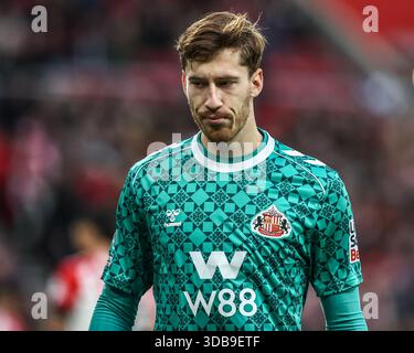 Sunderland goalkeeper Robin Roefs during the Premier League match at ...