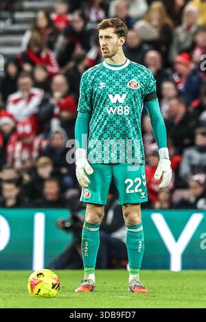 Sunderland goalkeeper Robin Roefs during the Premier League match at ...