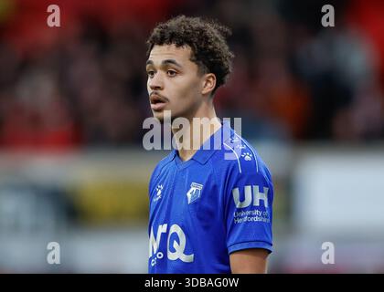 Watford's Max Alleyne during the Sky Bet Championship match at the King ...