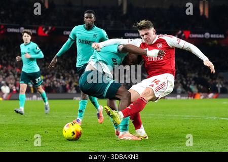 Arsenal’s Viktor Gyokeres during the Premier League match at the ...