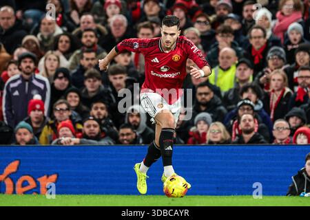 Diogo Dalot of Manchester Untied during the Premier League match ...
