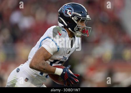 Tennessee Titans wide receiver Chimere Dike before an NFL football game ...