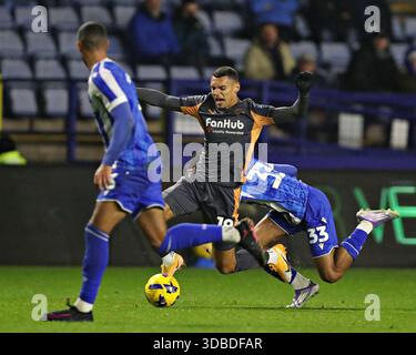 Yisa Alao of Sheffield Wednesday in the pregame warmup session during ...