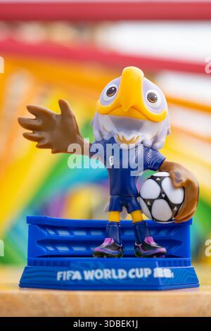 ZHONGSHAN China-December 14 2025: official mascot Maple for the 2026 ...